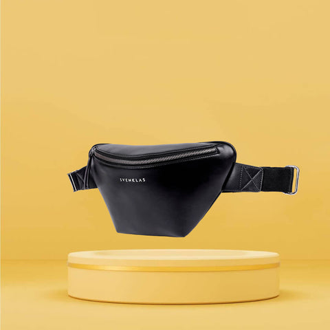 Amber Black Backpack | Svenklas