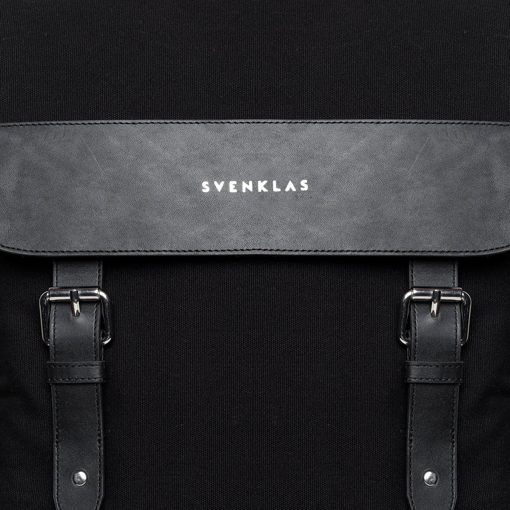 Amber Black Backpack | Svenklas
